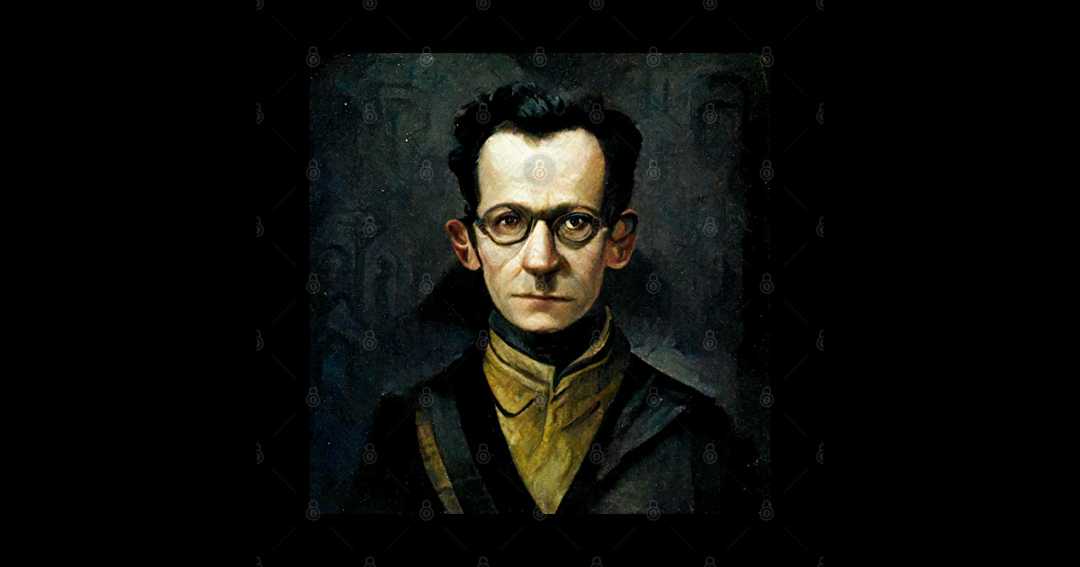Max Stirner Portrait (Imaginary Painting) - Max Stirner - Sticker ...