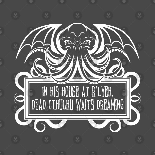 Sleeping Cthulhu - Cthulhu - T-Shirt | TeePublic