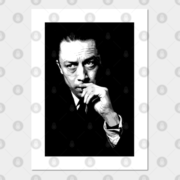 Albert Camus - Simple Design - Albert Camus - Posters and Art Prints ...