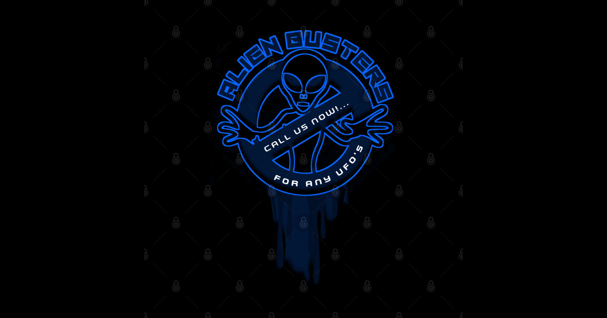 Alien Busters - Alien - Sticker | TeePublic