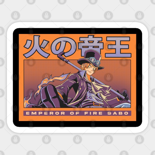 Hiken No Sabo - One Piece - Sticker | TeePublic