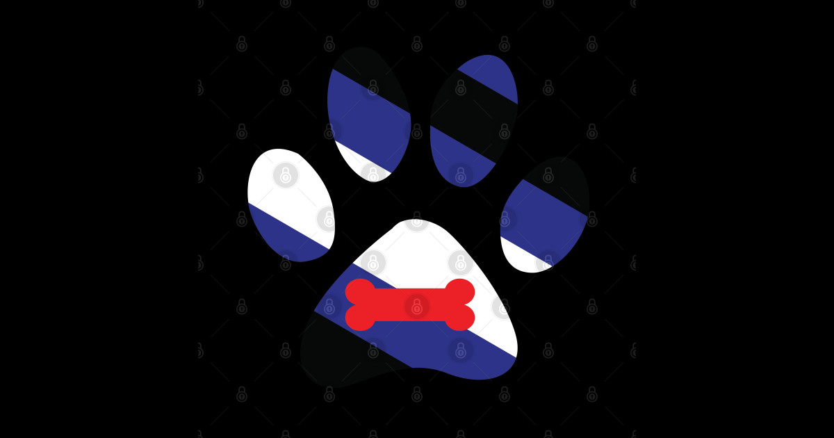 Puppy Pride Paw - Puppy Pride - Sticker | TeePublic