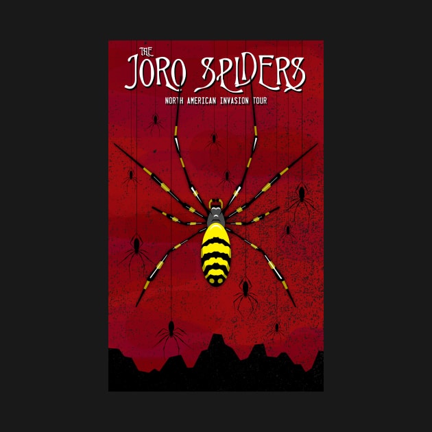 Joro Spiders Tour - Joro Spider - T-Shirt | TeePublic
