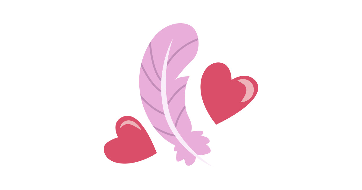 Feather Bangs' cutie mark - My Little Pony - T-Shirt | TeePublic