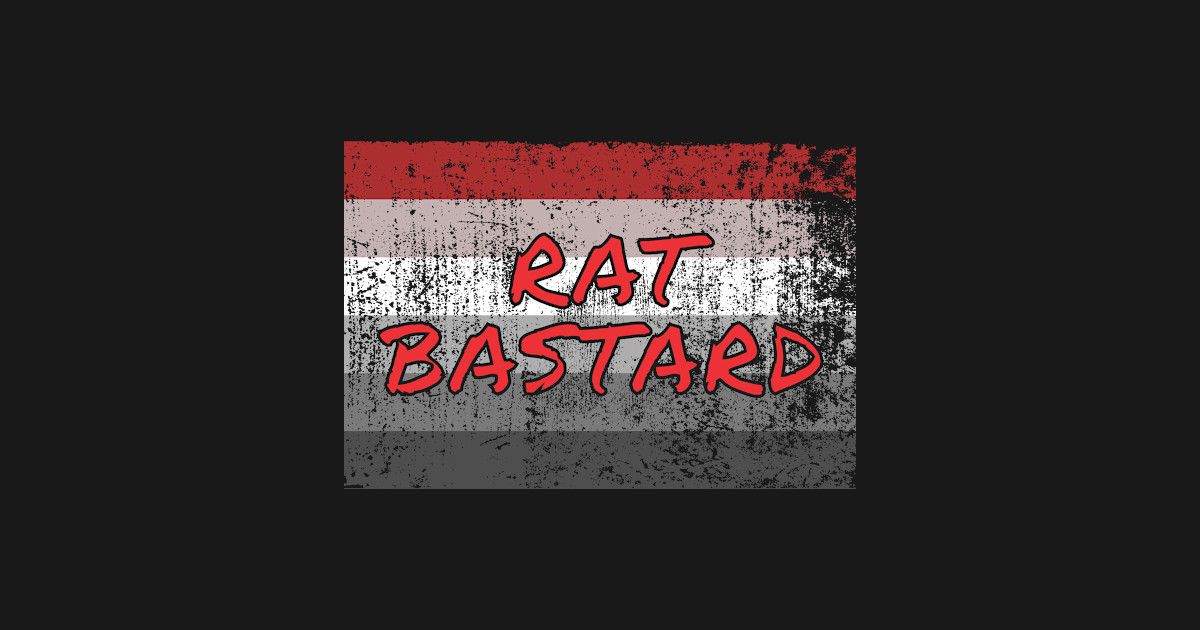 Rabies Pride Flag - Rat Bastard - Rabies - T-Shirt | TeePublic