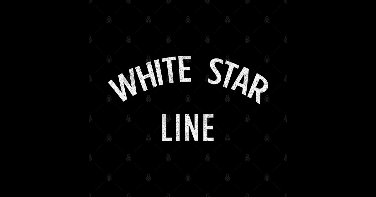 White Star Line - White Star - Sticker | TeePublic