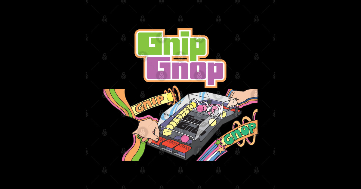 Gnip Gnop Game - Gnip Gnop - Sticker | TeePublic