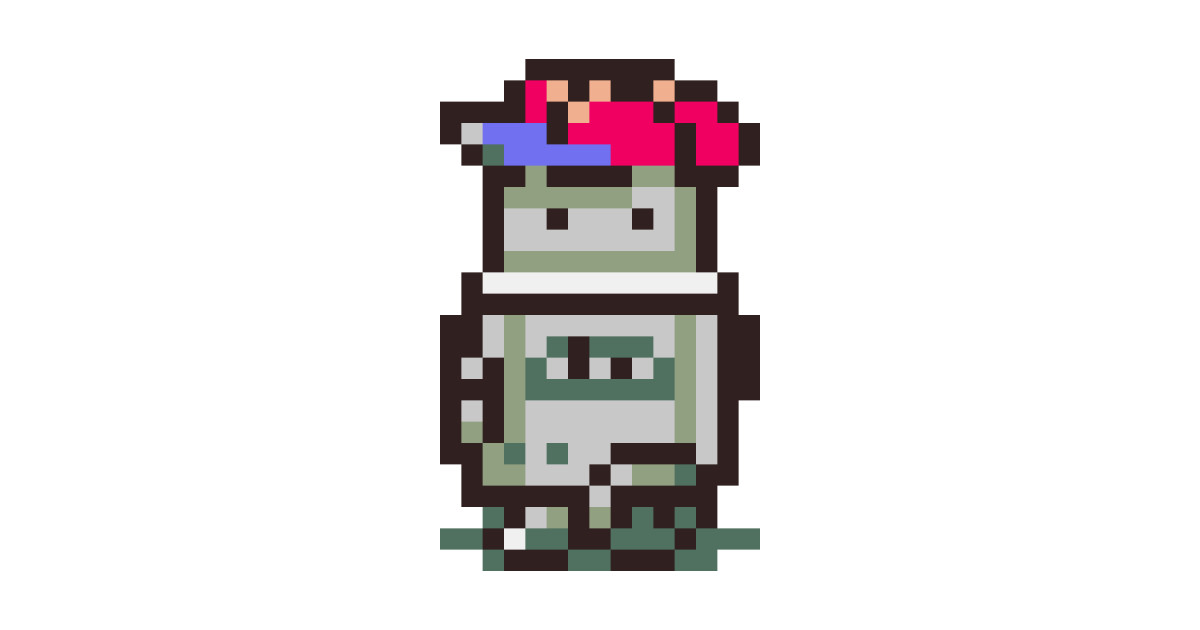 Ness-Bot Sprite - Earthbound - T-Shirt | TeePublic