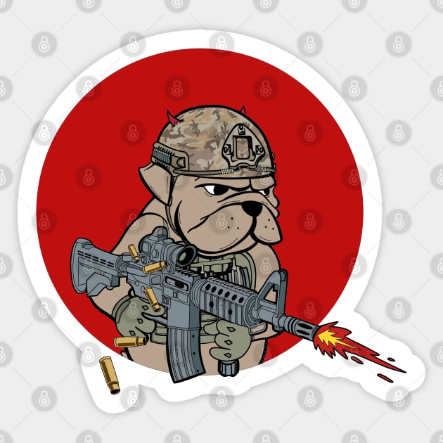 Devil Dog - Usmc - Sticker | TeePublic