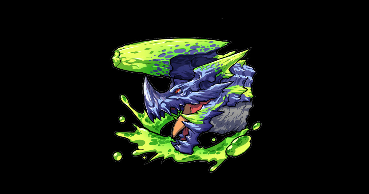 Brachydios Head - Mh4u - Sticker | TeePublic