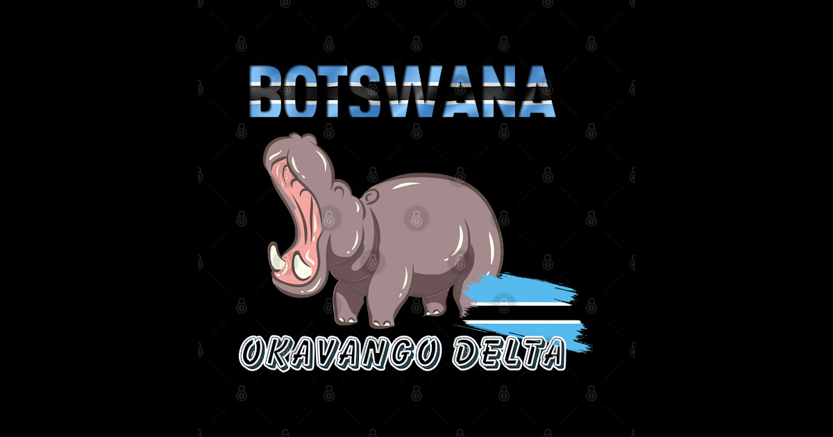 Botswana Okavango Delta - Botswana - Sticker | TeePublic