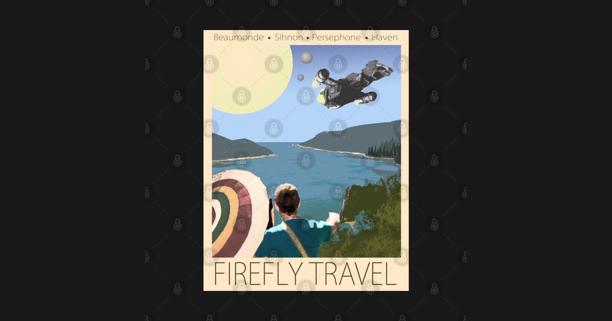 Firefly Travel - Firefly - T-Shirt | TeePublic