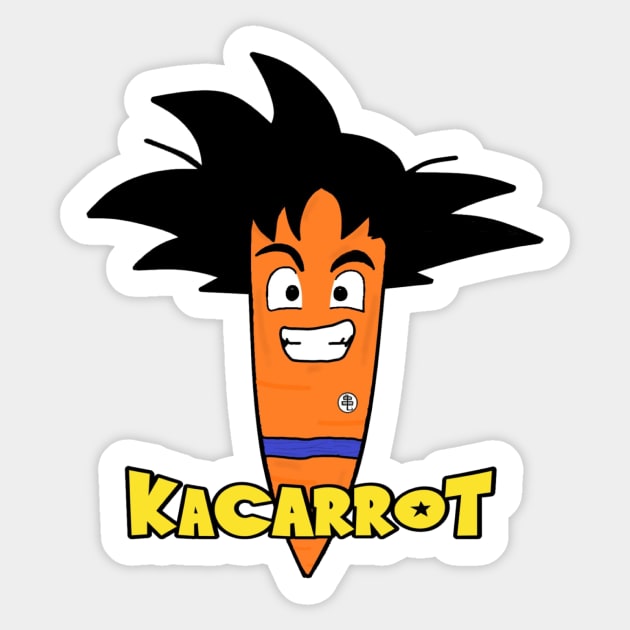 DBZ Goku Kacarrot - Dbz - Sticker | TeePublic