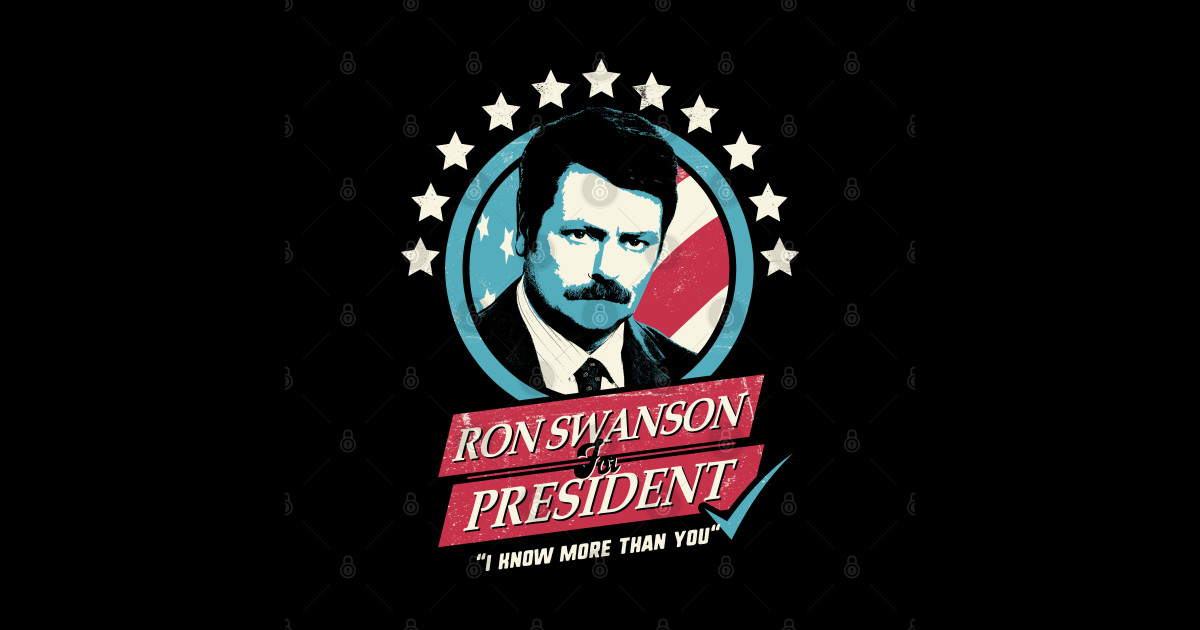 Ron Swanson for President - Ron Swanson - Hat | TeePublic