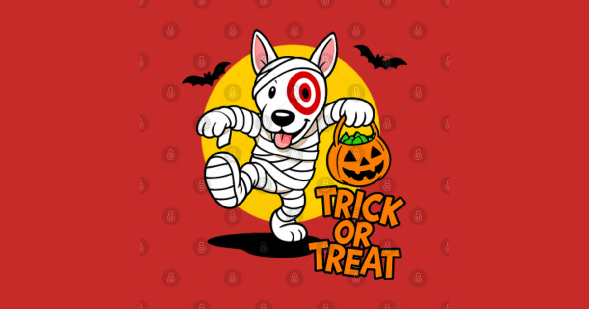target dog bullseye Halloween Target team member - Target Team Bullseye ...