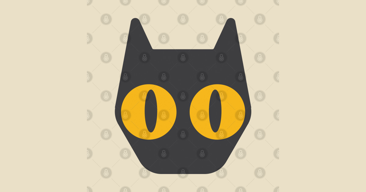 Hexagonal Cute Cat - Cat - T-Shirt | TeePublic