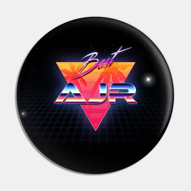 Ajr Retro Crome Art - Ajr - Pin | TeePublic