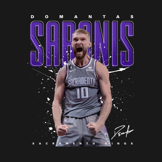 Domantas Sabonis - Domantas Sabonis Sacramento Kings - T-Shirt | TeePublic