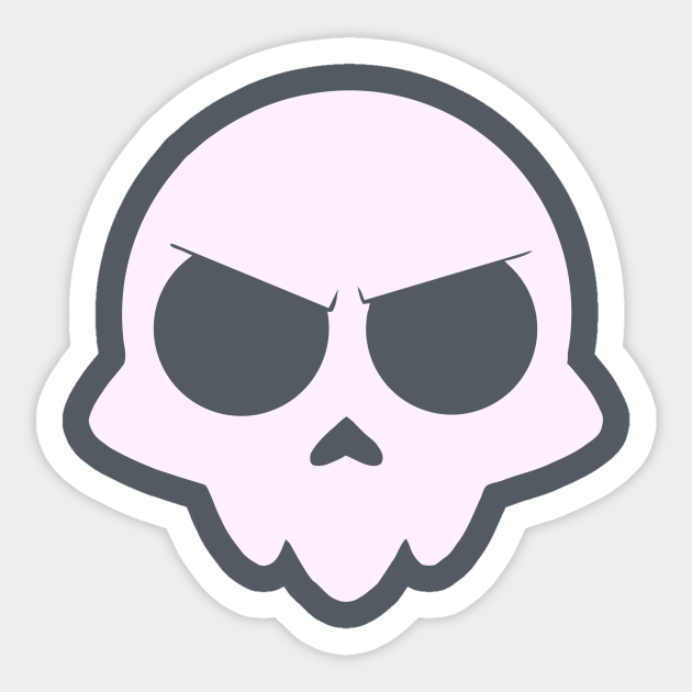 Ghost - Mystery Skulls Animated - Sticker | TeePublic