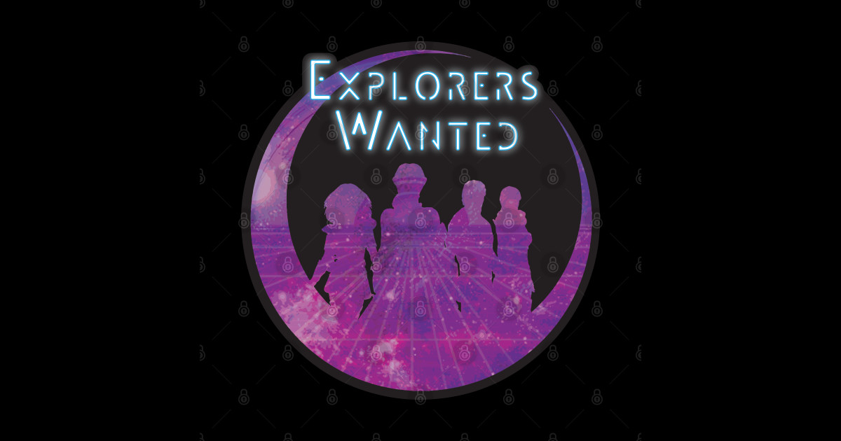 Explorers Wanted Logo - Explorerswanted - Sticker | TeePublic