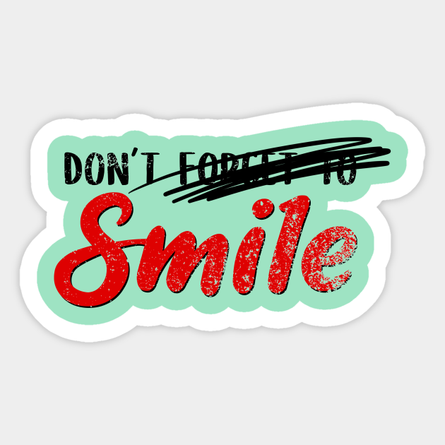 Don't forget to smile - Joker - Dont Forget To Smile Joker - Sticker ...