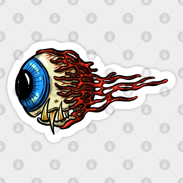 cartoon eyeball