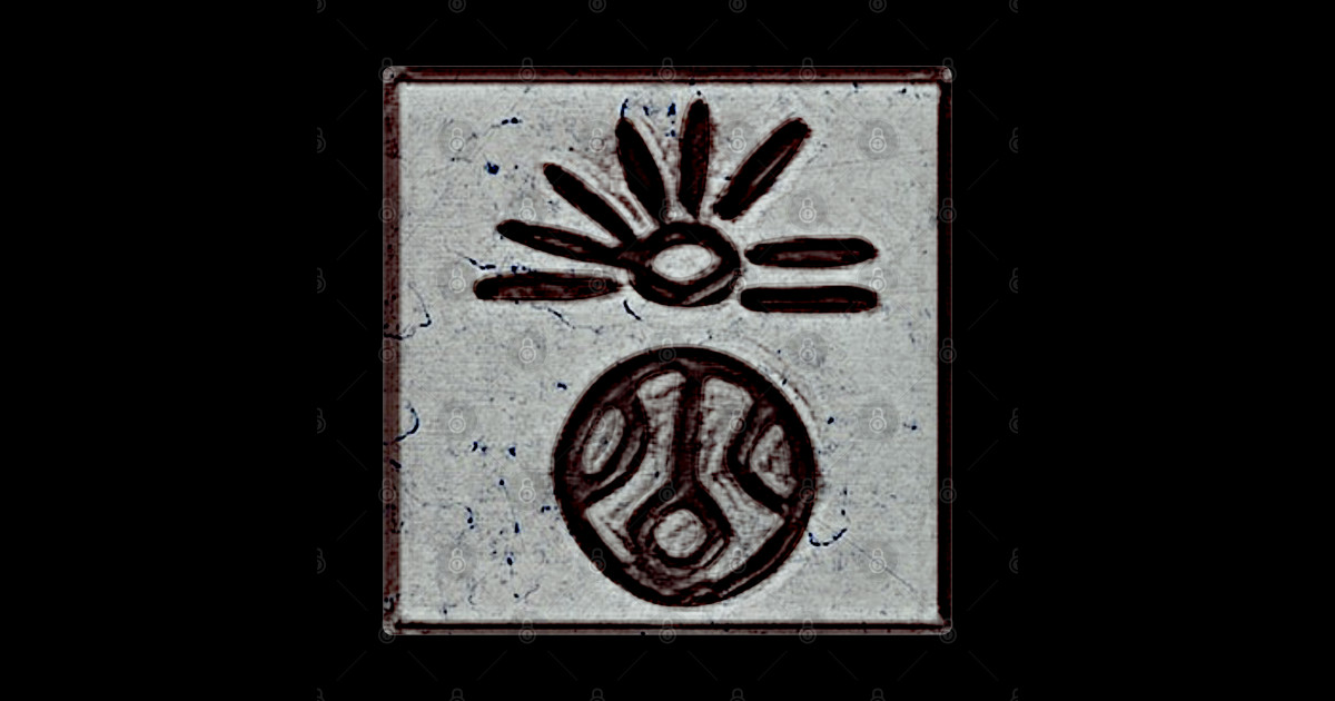 Taino Sun Symbol - Taino Symbols - Sticker | TeePublic