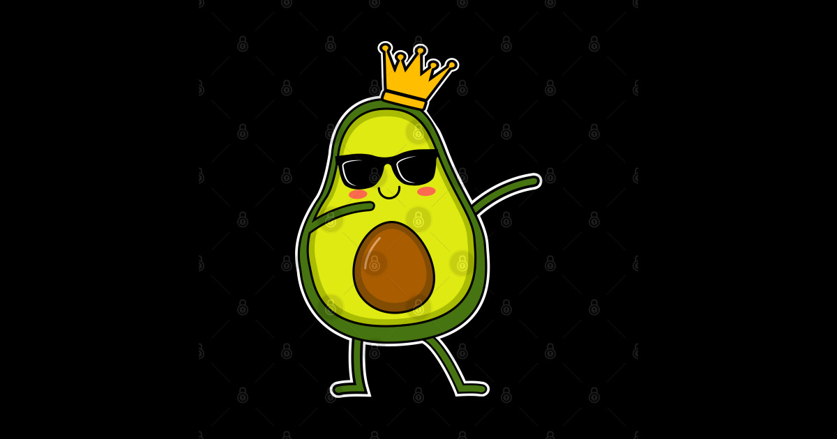 Cute Dabbing Avocado For Boys Kids Dab Dance Gift - Dabbing Avocado ...