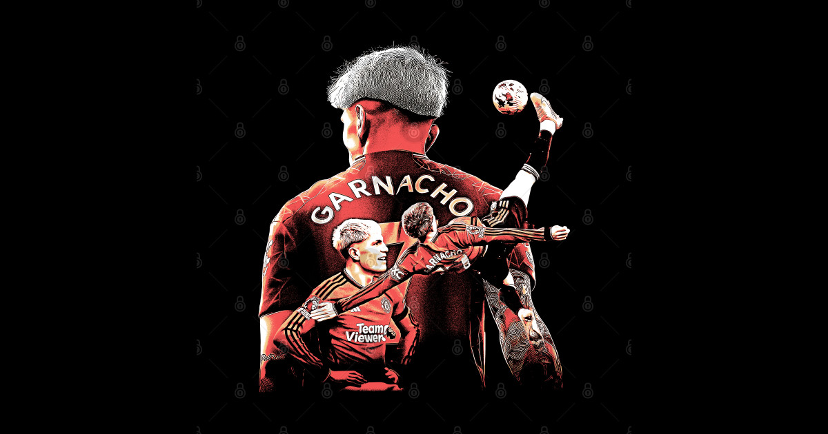 Alejandro Garnacho - Garnacho - Sticker | TeePublic