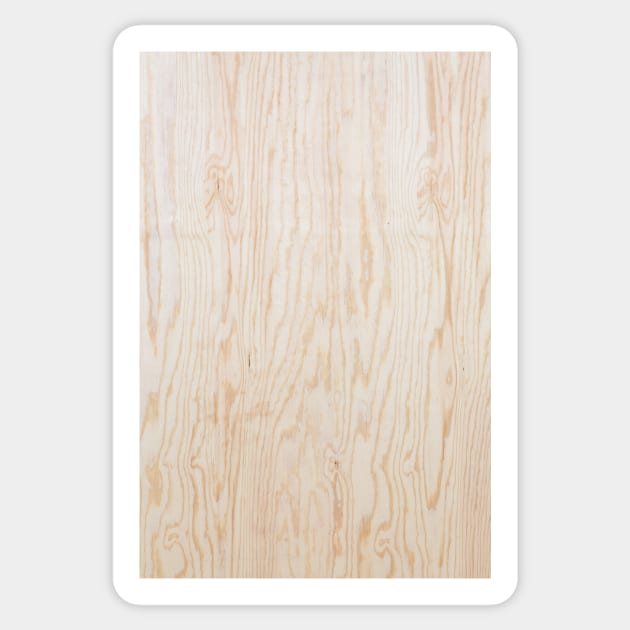 Veneer plywood texture - Above - Sticker | TeePublic