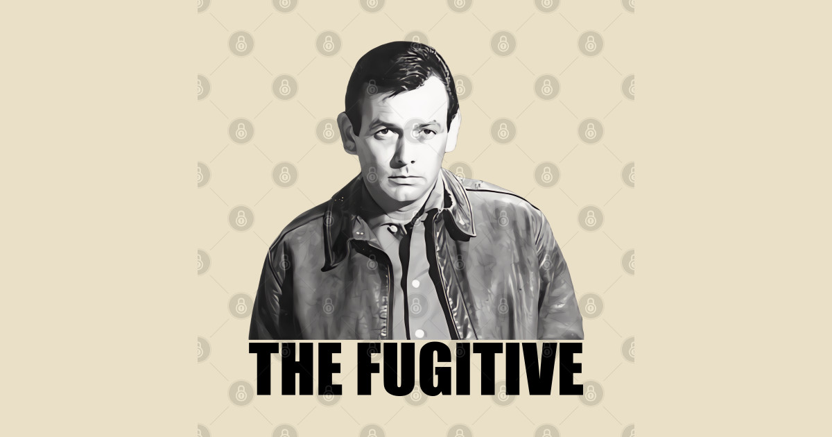 The Fugitive - David Janssen - Classic Tv Shows - T-Shirt | TeePublic