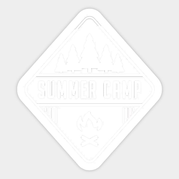 SUMMER CAMP - Summer - Sticker | TeePublic