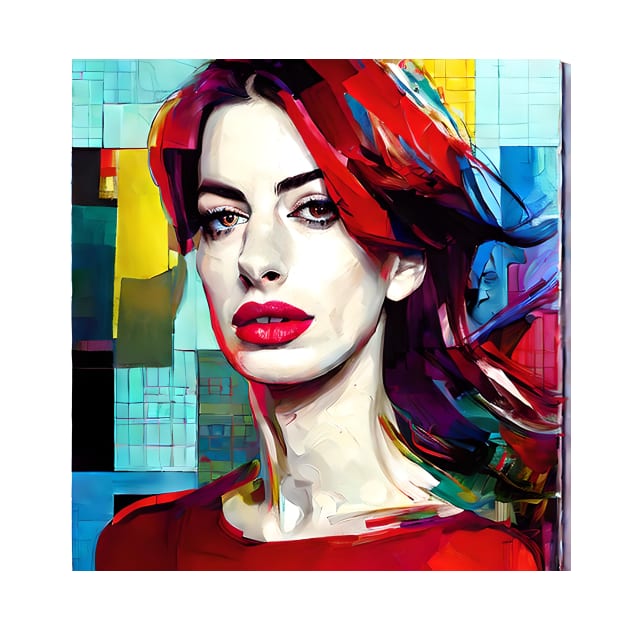 Portrait of Anne with red hair - Anne - T-Shirt | TeePublic