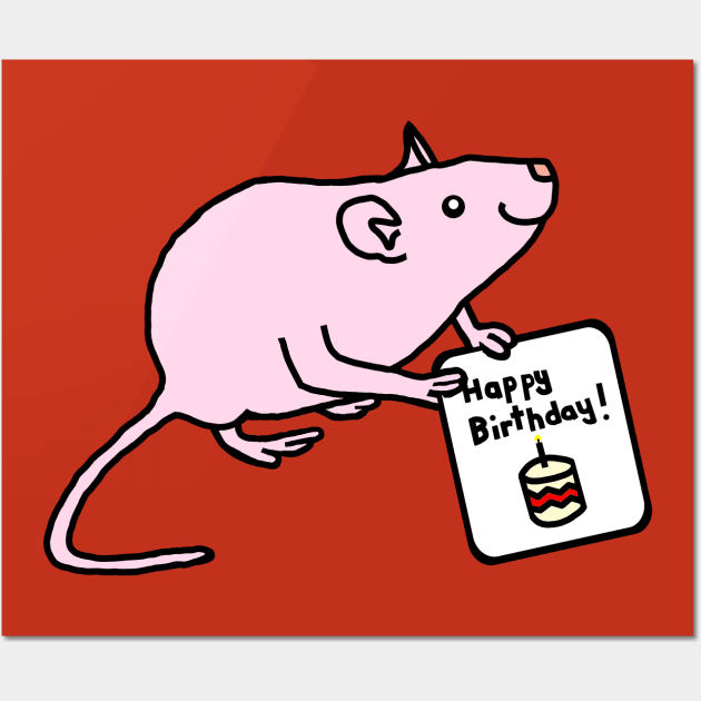 how to draw a happy rat