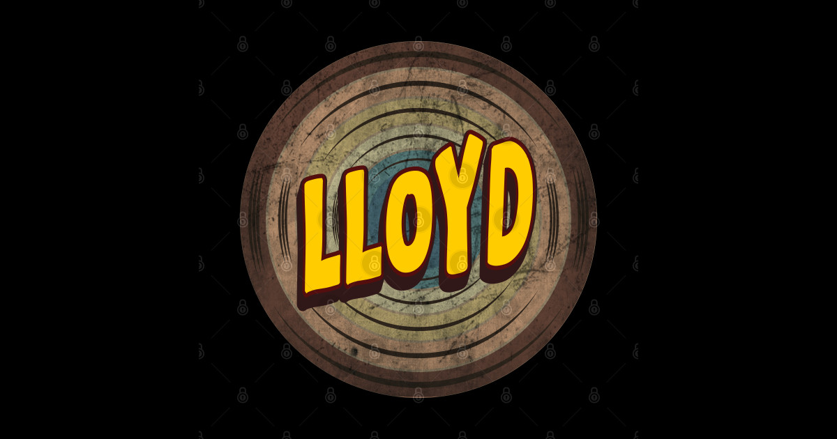 Lloyd vintage beautiful - Lloyd - Sticker | TeePublic