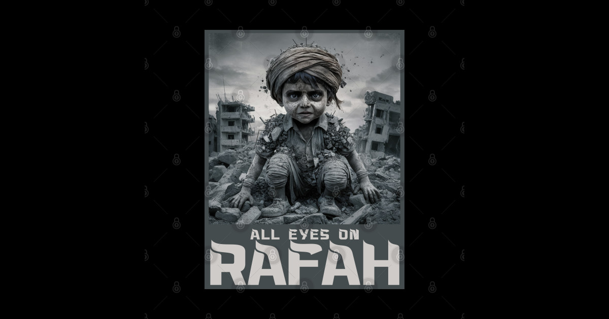 All Eyes On Rafah | Young Boy On Rafah - All Eyes On Rafah - Posters ...