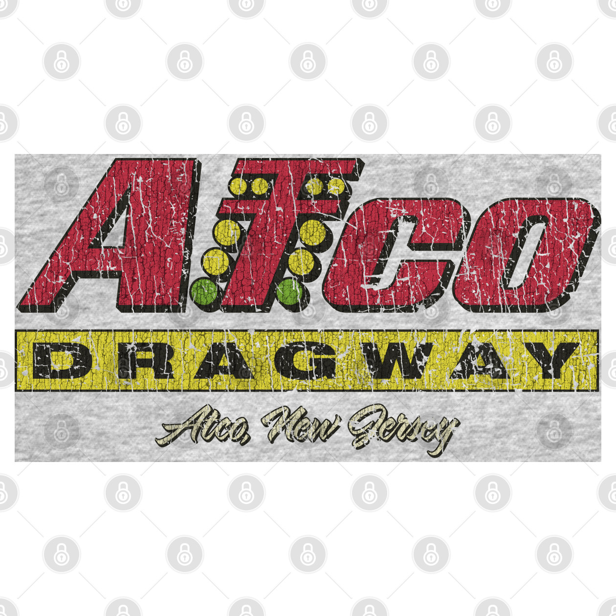 Atco Dragway Xmas Tree 1960 - Drag Racing - Hoodie | TeePublic