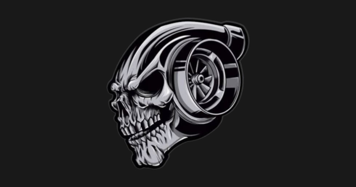 Turbo skull - Turbo - T-Shirt | TeePublic
