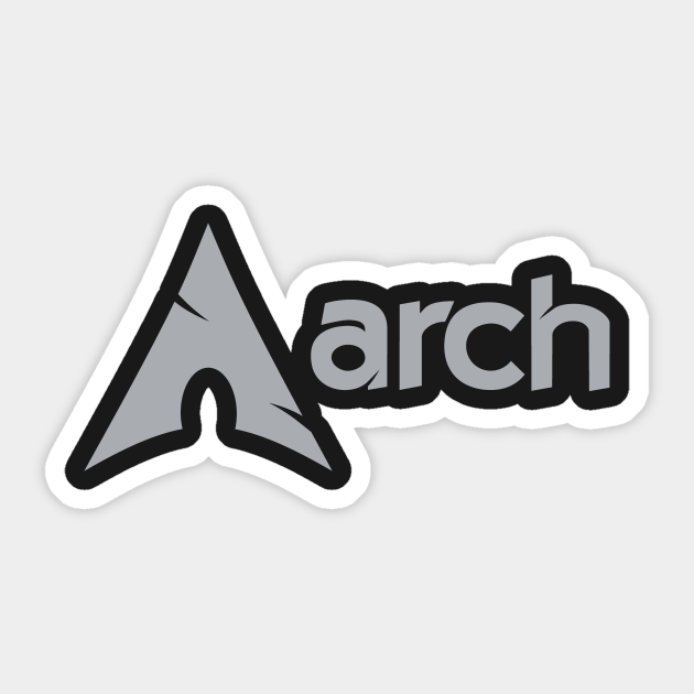 Arch Linux - Arch Linux - Sticker | TeePublic