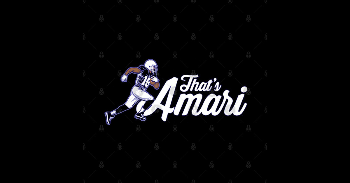 Amari Cooper Buffalo That's Amari - Amari Cooper - Sticker | TeePublic