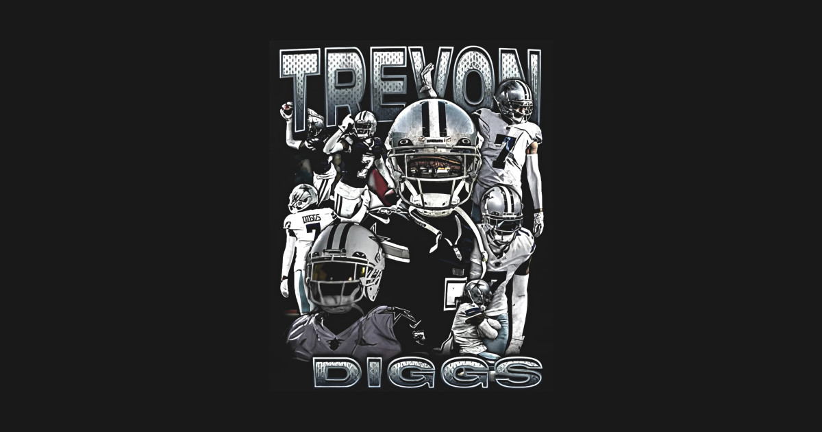 Trevon Diggs Retro Vintage - Trevon Diggs - T-Shirt | TeePublic