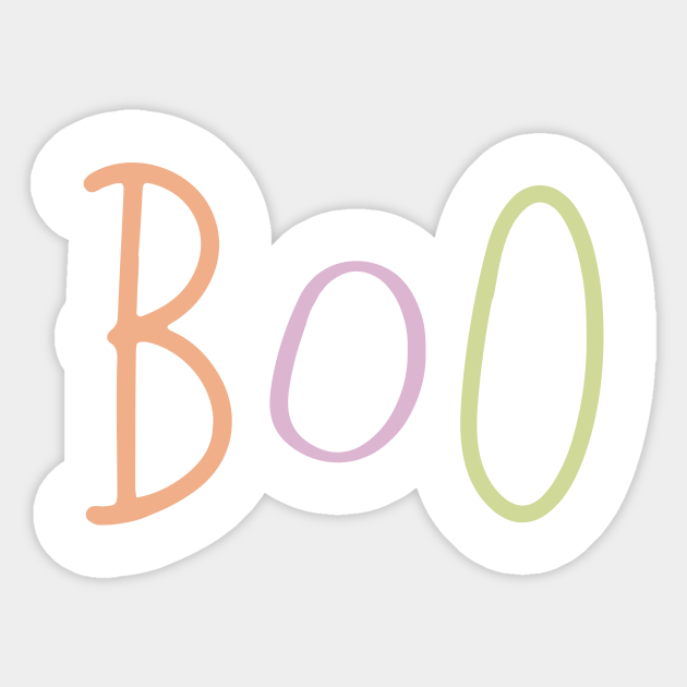 Boo 3 - Boo - Sticker | TeePublic