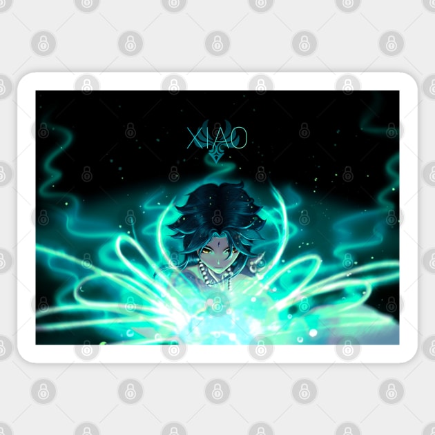 Xiao-Genshin Impact - Genshin Impact - Sticker | TeePublic