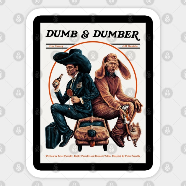Dumb And Dumber - Jim Carrey - Sticker | TeePublic