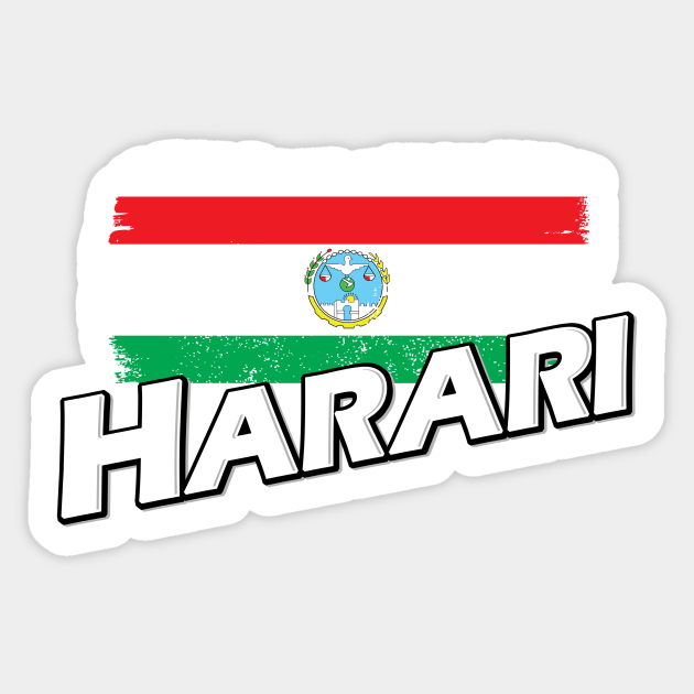 Harari Region flag - Harari - Sticker | TeePublic