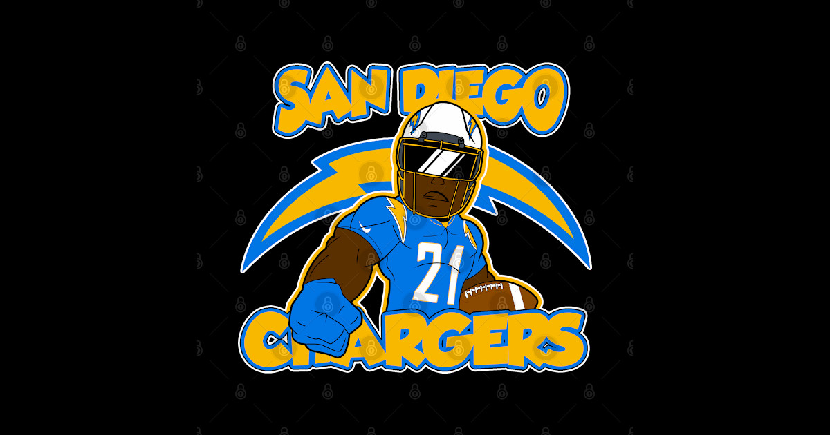 GO CHARGERS - Chargers - Sticker | TeePublic