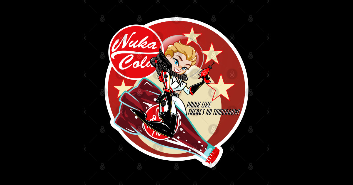 Nuka Cola Poster Girl - Nuka Cola Girl - Posters and Art Prints | TeePublic