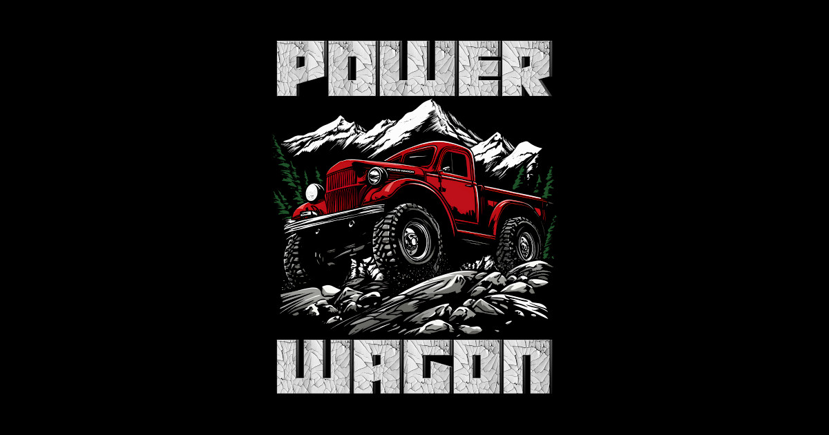 Power Wagon - Dodge Power Wagon - Sticker | TeePublic