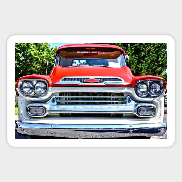 Chevy Apache Truck - Apache - Sticker | TeePublic