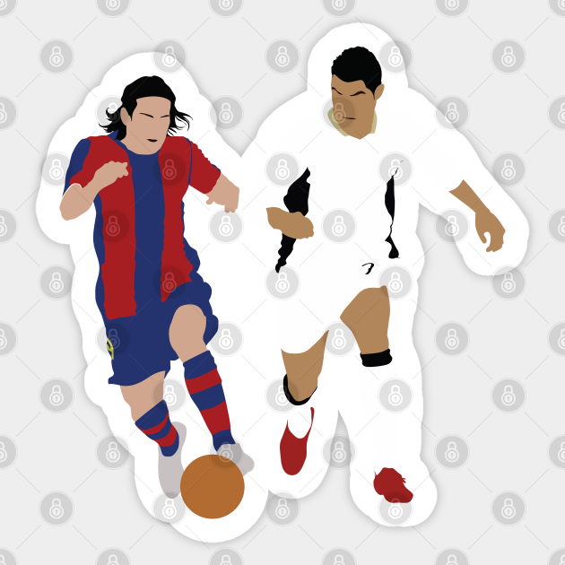 Football G.O.A.T Rivalry - Goat - Sticker | TeePublic